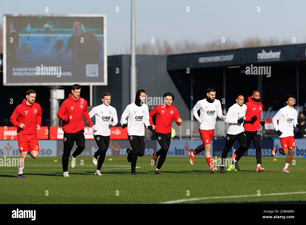 Almere, Netherlands. 02nd Feb, 2025. ALMERE, 02-02-2025, Yanmar Stadium ...