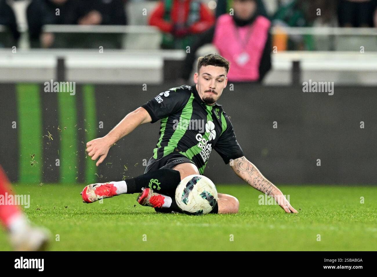 Gary Magnee (15) of Cercle pictured during the Jupiler Pro League ...