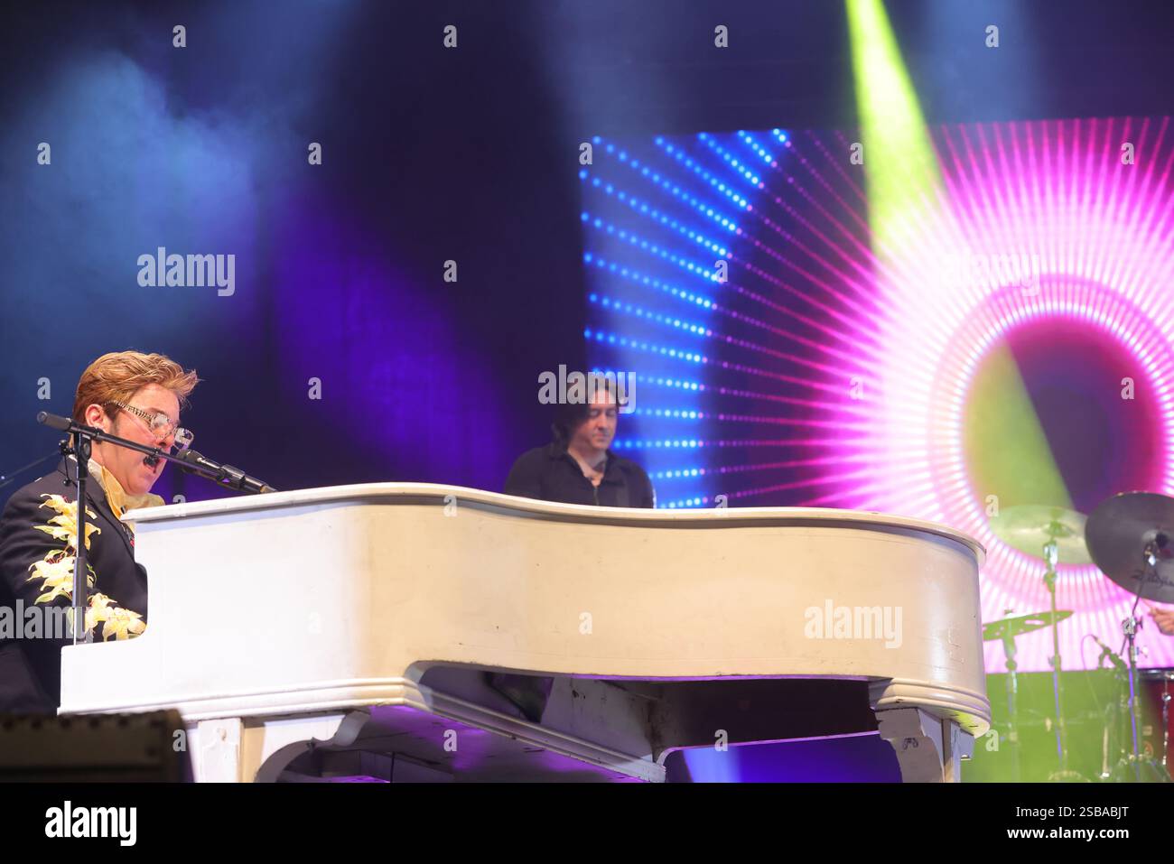 The Rocket Man a tribute to Sir Elton John. Jimmy Love is Elton John in ...