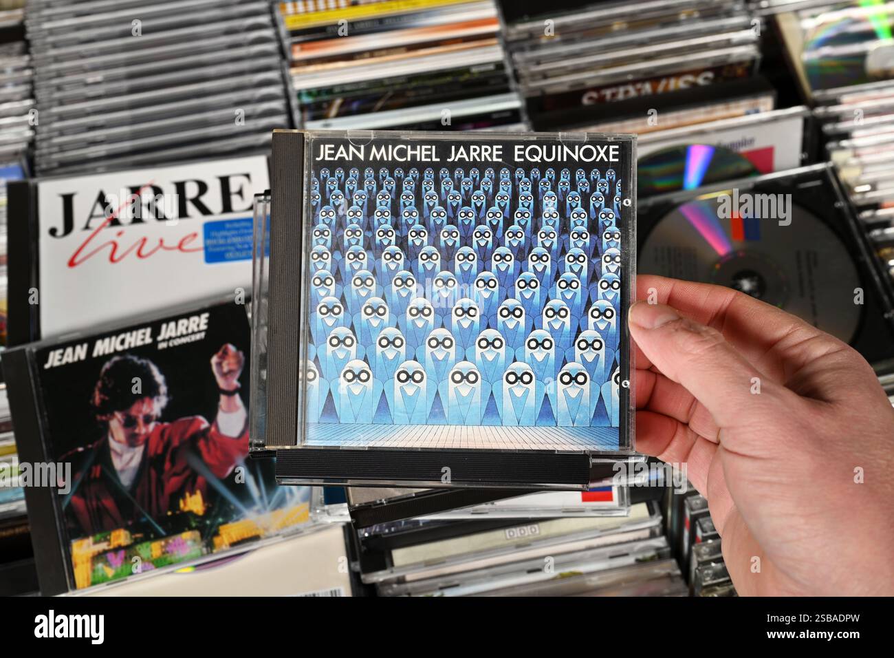 Jean michel jarre 1970s hi-res stock photography and images - Alamy