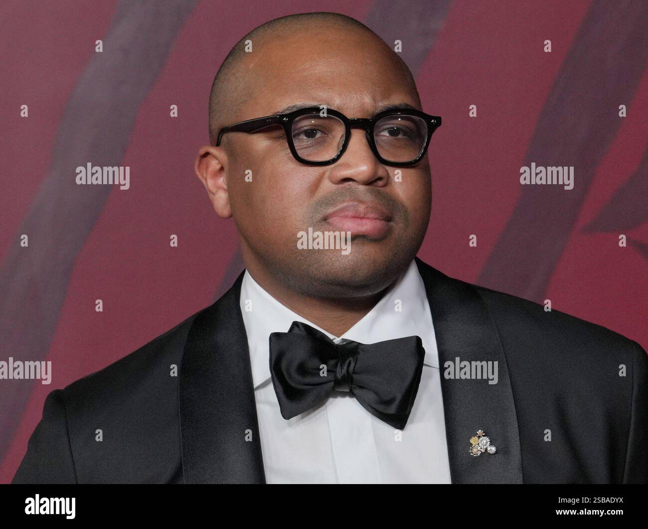Los Angeles, USA. 01st Feb, 2025. Bernard James arrives at the Fourth ...