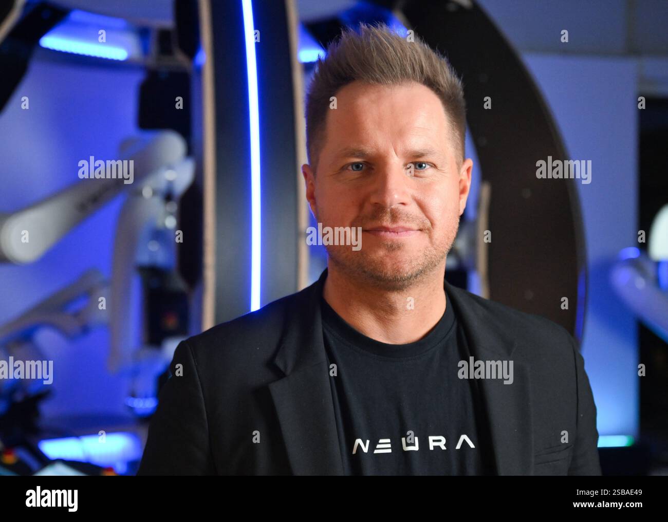 Riederich, Germany. 31st Jan, 2025. David Reger, founder and CEO of ...