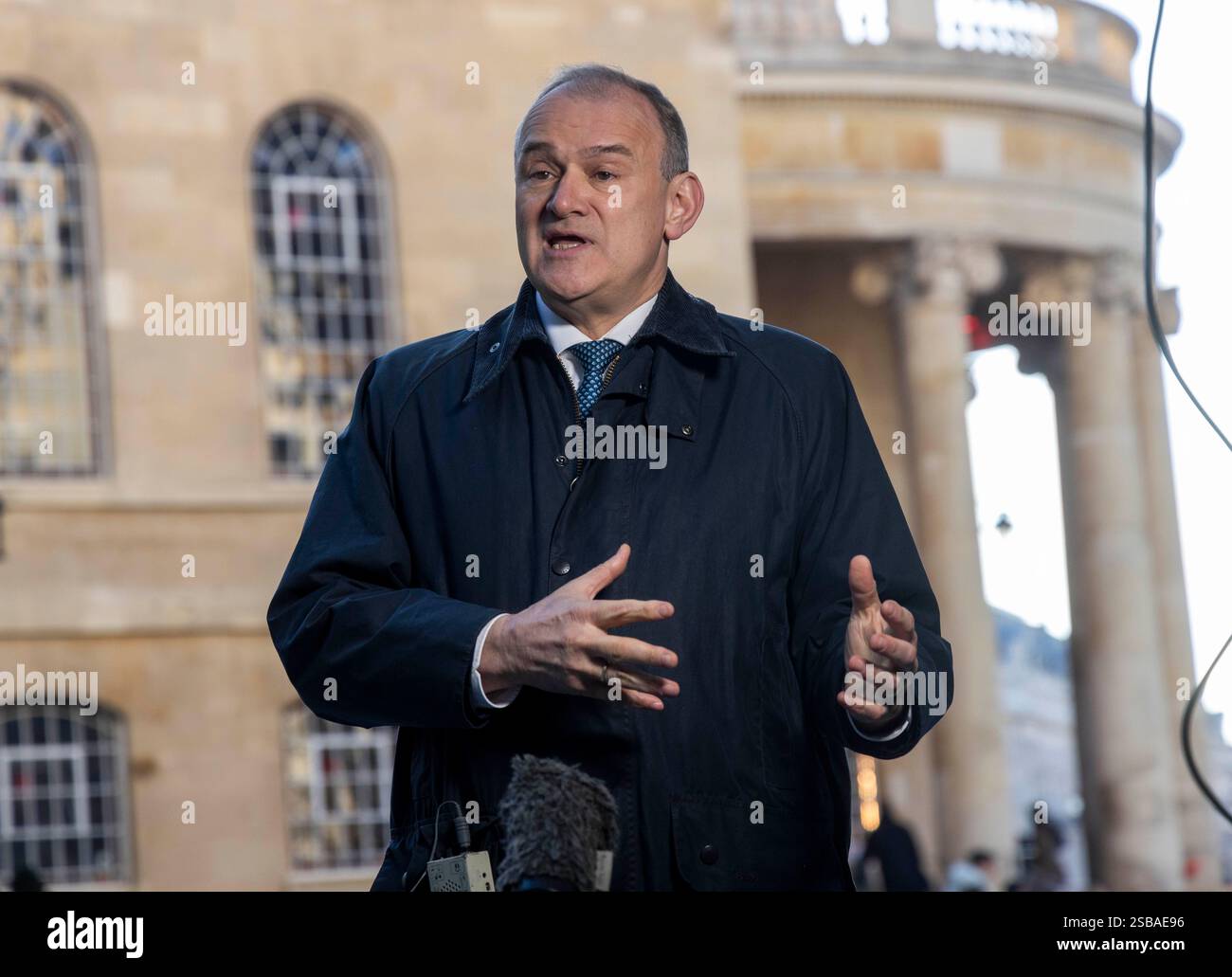 London, UK. 2nd Feb, 2025. Sir Ed Davey, Leader of the Liberal ...