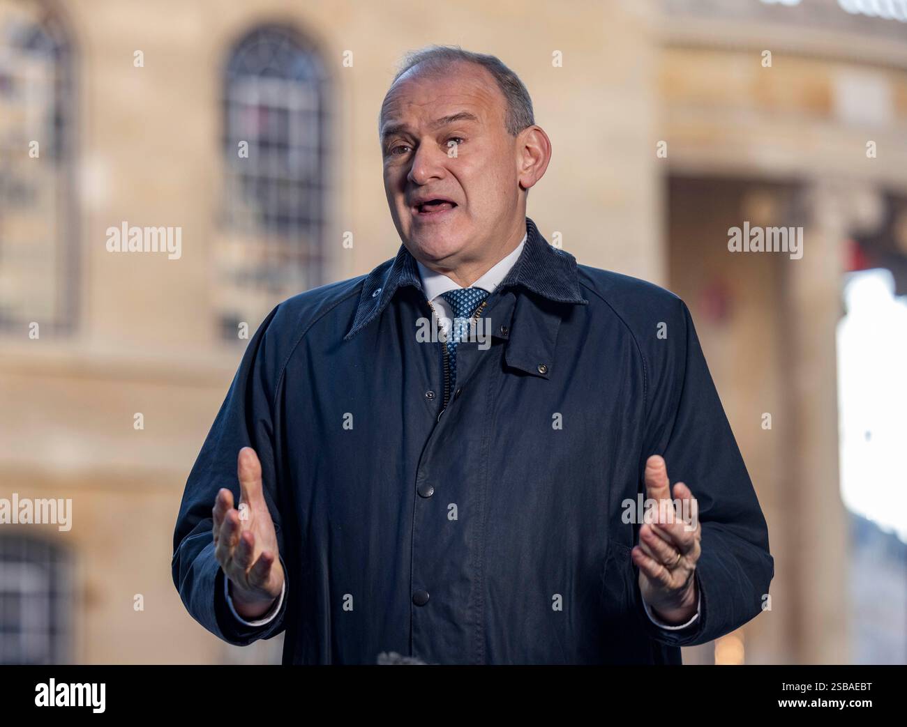 London, UK. 2nd Feb, 2025. Sir Ed Davey, Leader of the Liberal ...