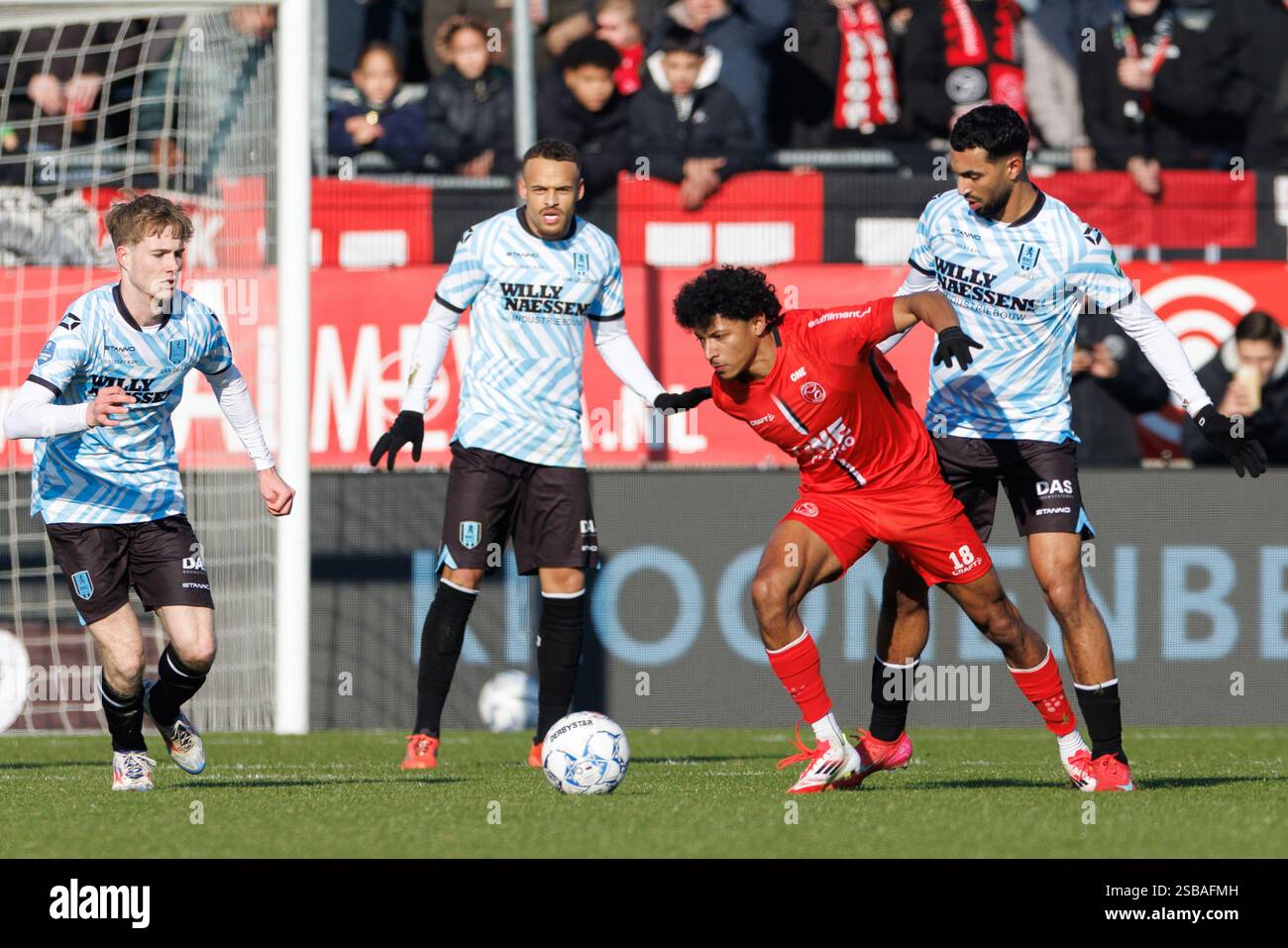 Almere, Netherlands. 02nd Feb, 2025. ALMERE, 02-02-2025, Yanmar Stadium ...