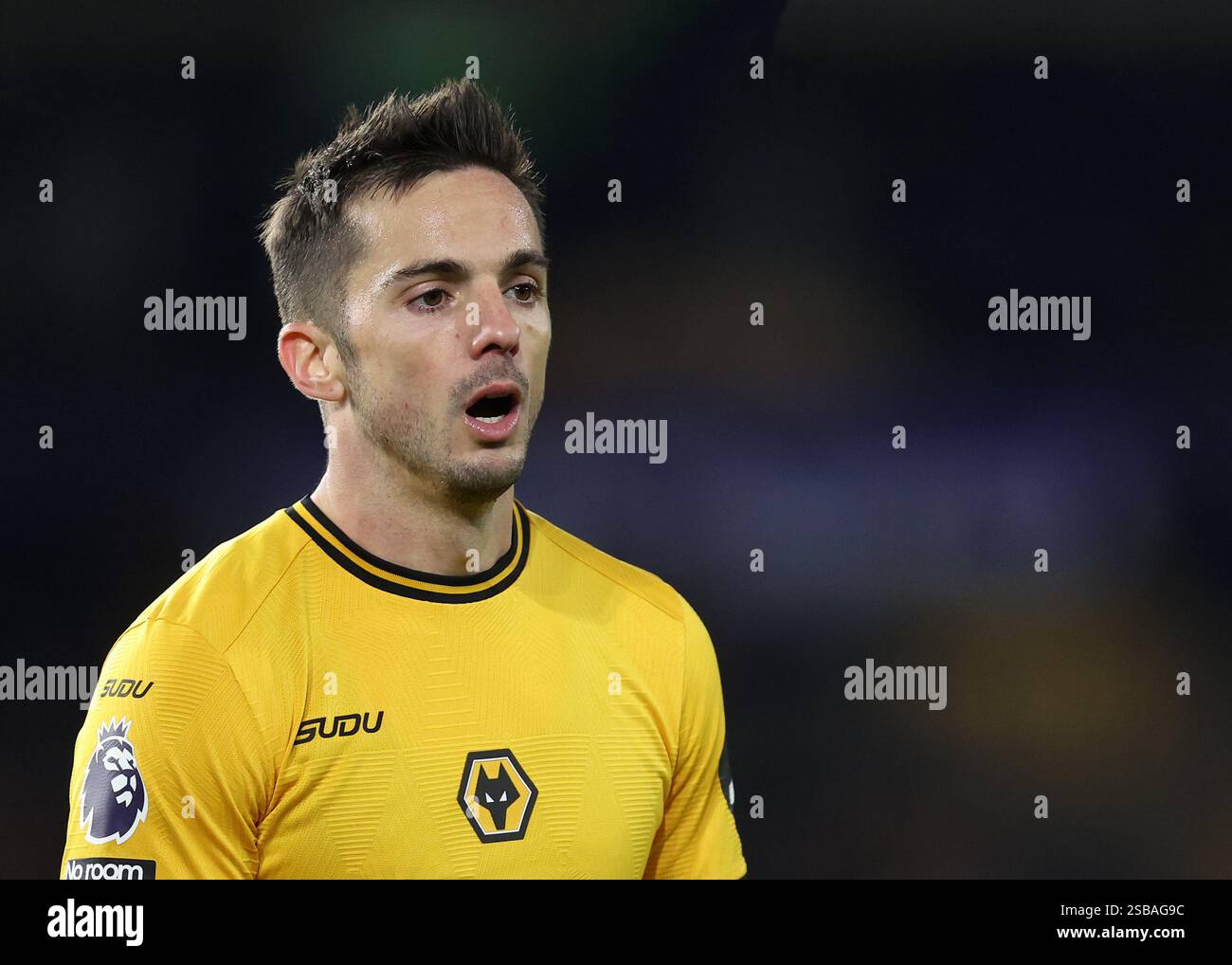 Wolverhampton, England, 1st February 2025. Pablo Sarabia Garcia of ...