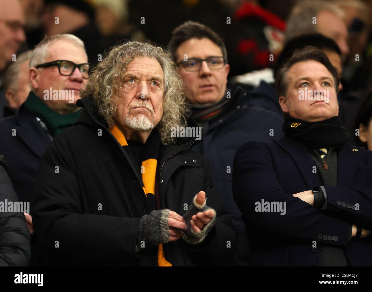 Wolverhampton, UK. 1st Feb, 2025. Robert Plant during the Premier ...