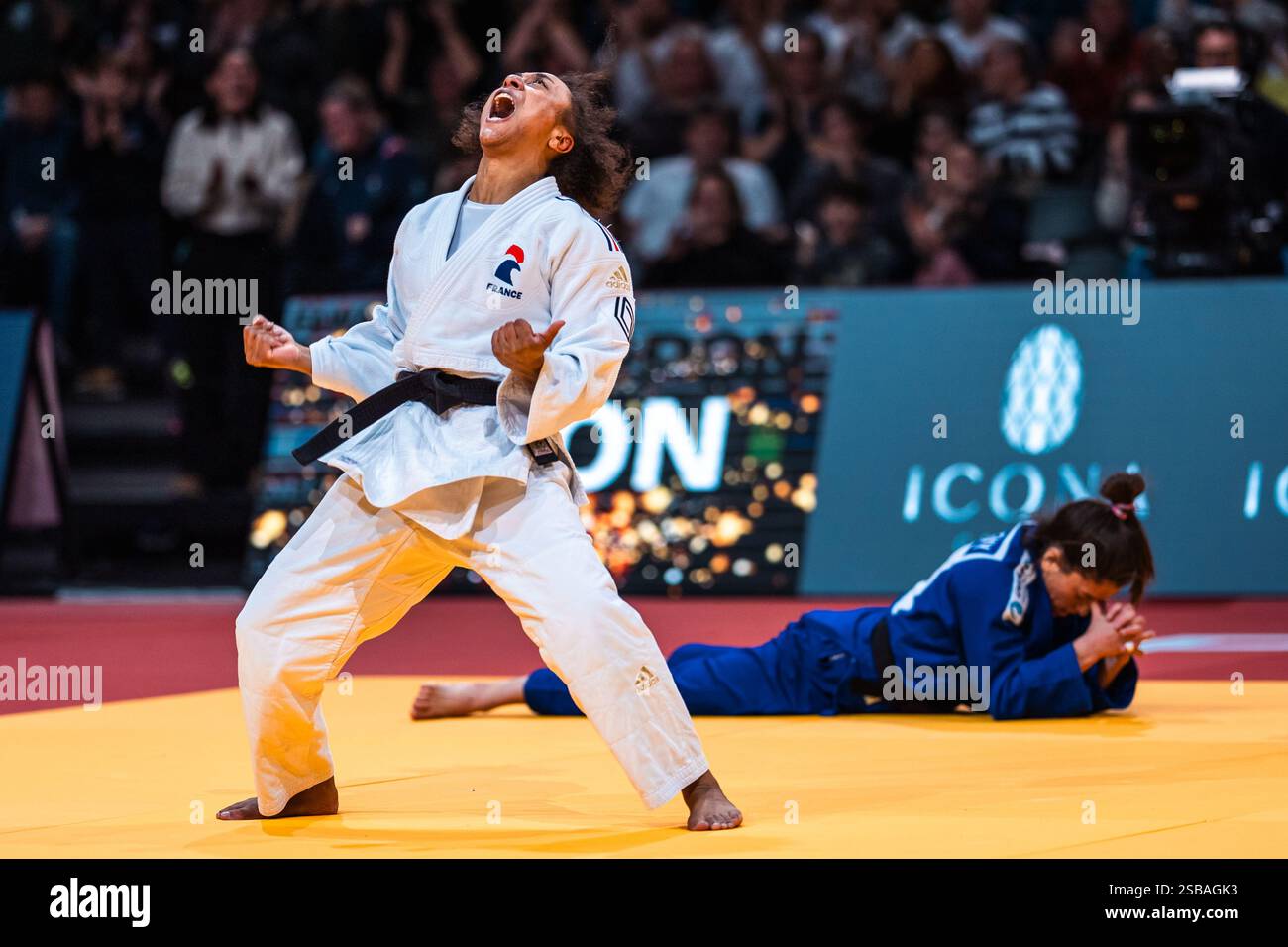 Martha FAWAZ (FRA) and Timna NELSON LEVY (ISR) final Womenâ??s -57Kg ...