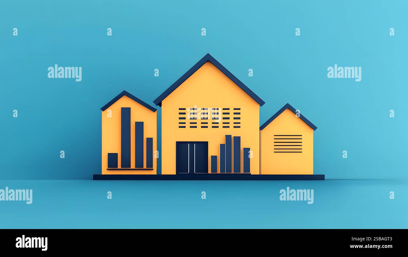 Streamlined property management software dashboard showcasing real-time ...