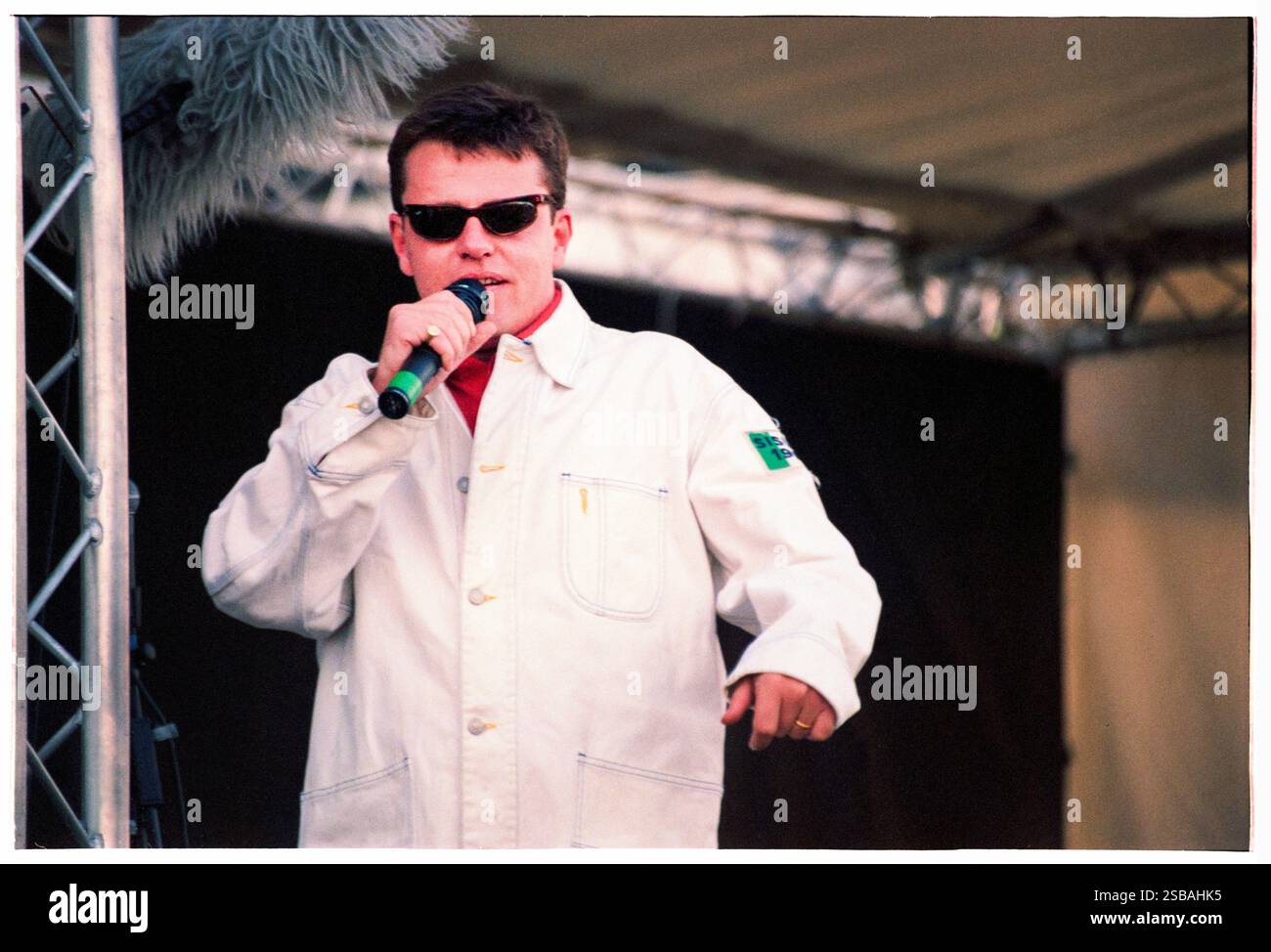 SUGGS, SOLO CAREER, 1996: Singer Suggs from the 80s British pop legends ...