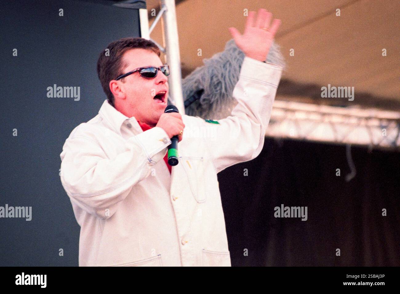 SUGGS, SOLO CAREER, 1996: Singer Suggs from the 80s British pop legends ...