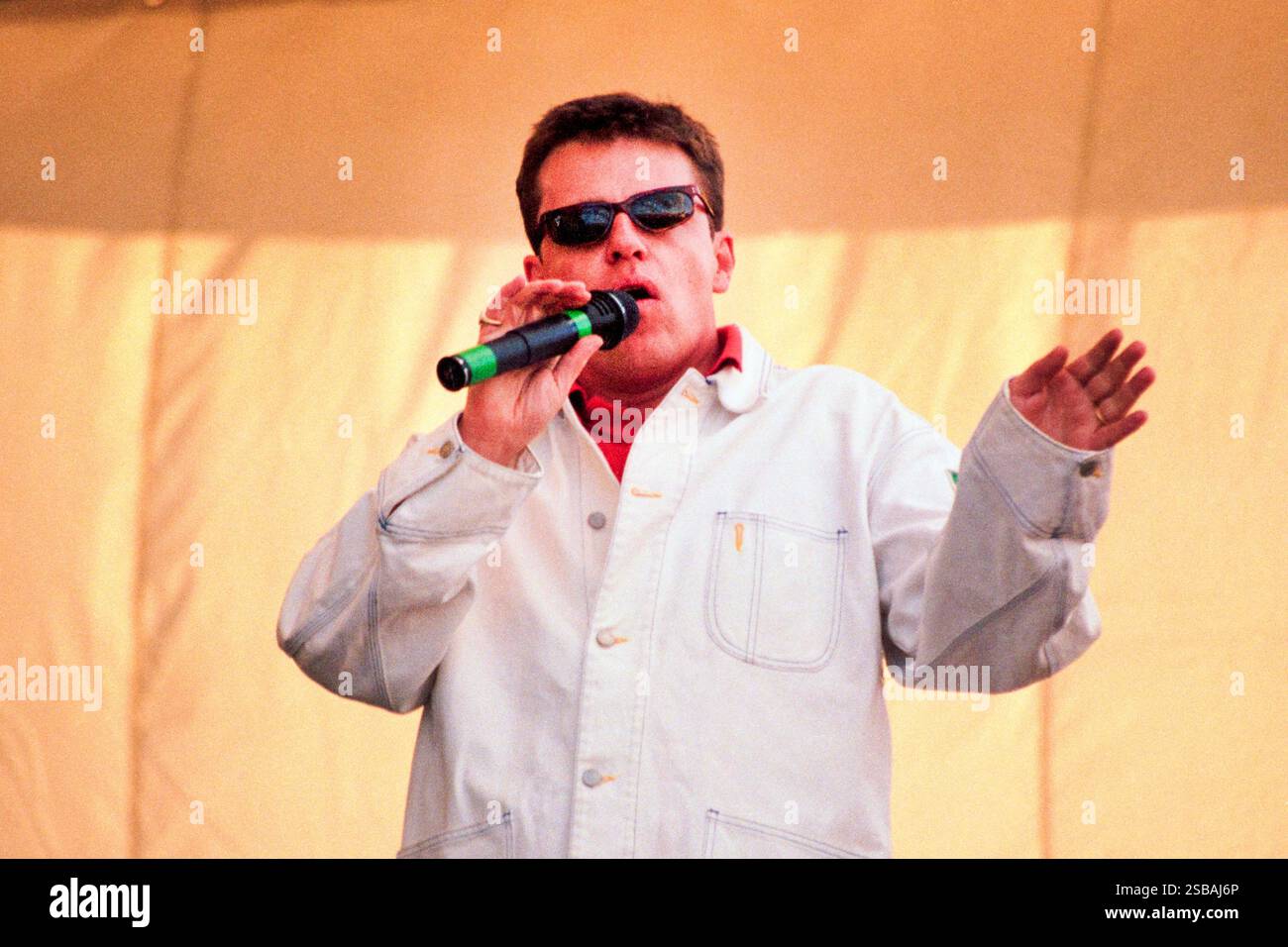 SUGGS, SOLO CAREER, 1996: Singer Suggs from the 80s British pop legends ...