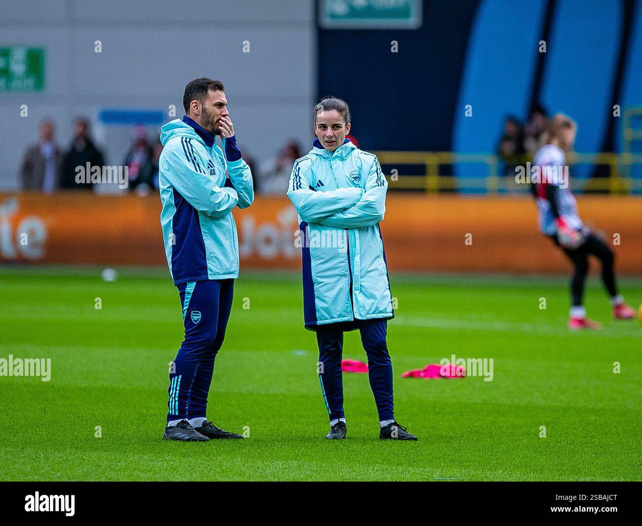 The Joie Stadium, UK. 2nd Feb, 2025. Head coach of Arsenal Renee ...