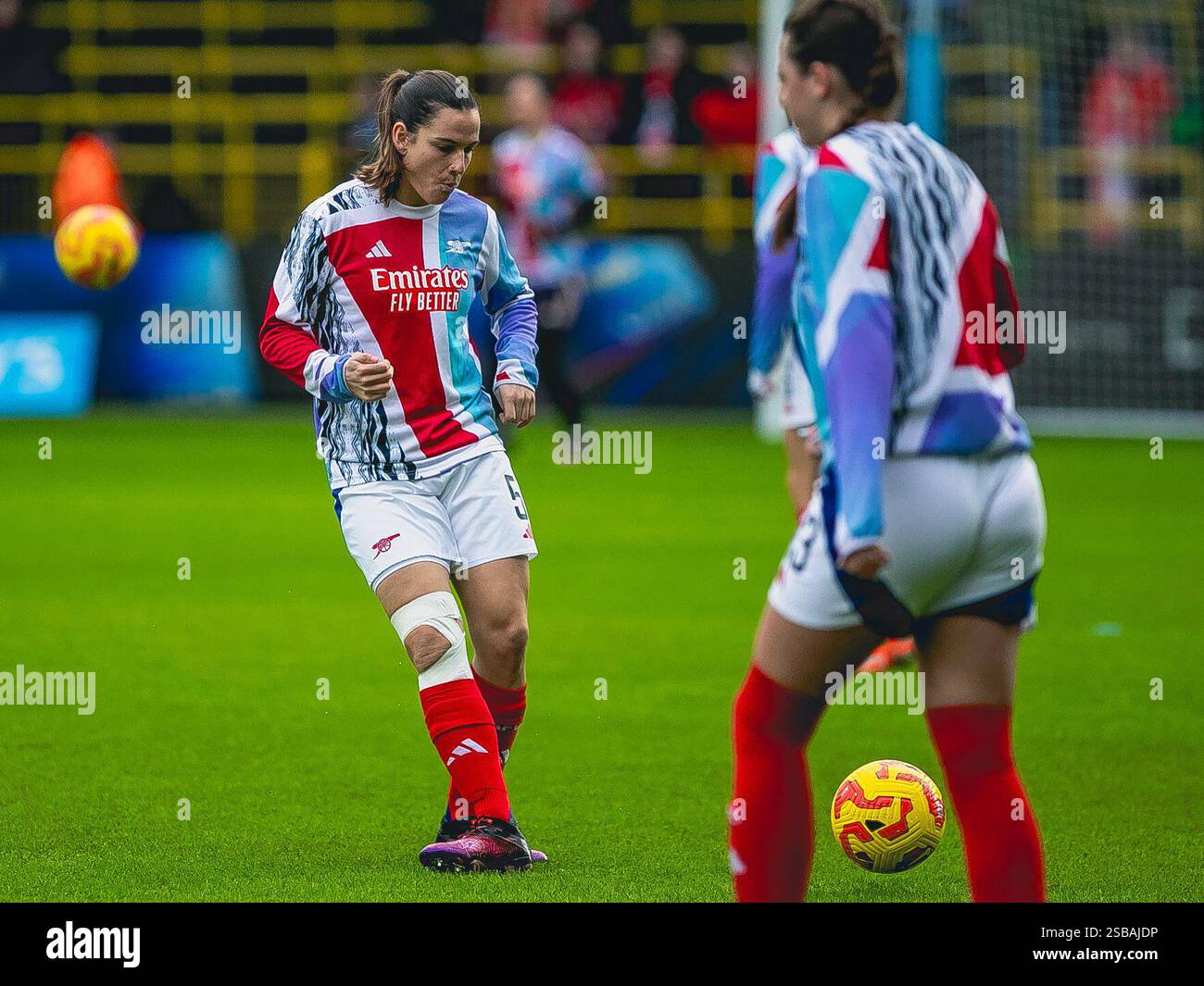 The Joie Stadium, UK. 2nd Feb, 2025. Laia Codina (5 Arsenal) during the ...