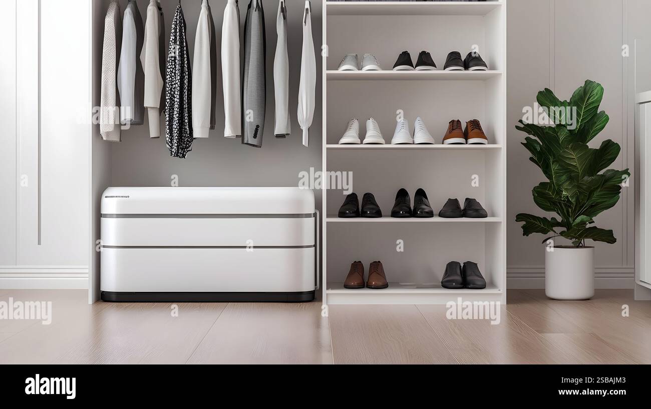 Automated Robot Organizing Shoes in Closet with Advanced Scanning and ...