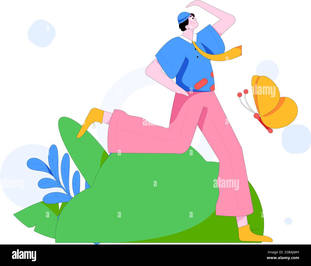 People exercising healthy running vector internet operation ...