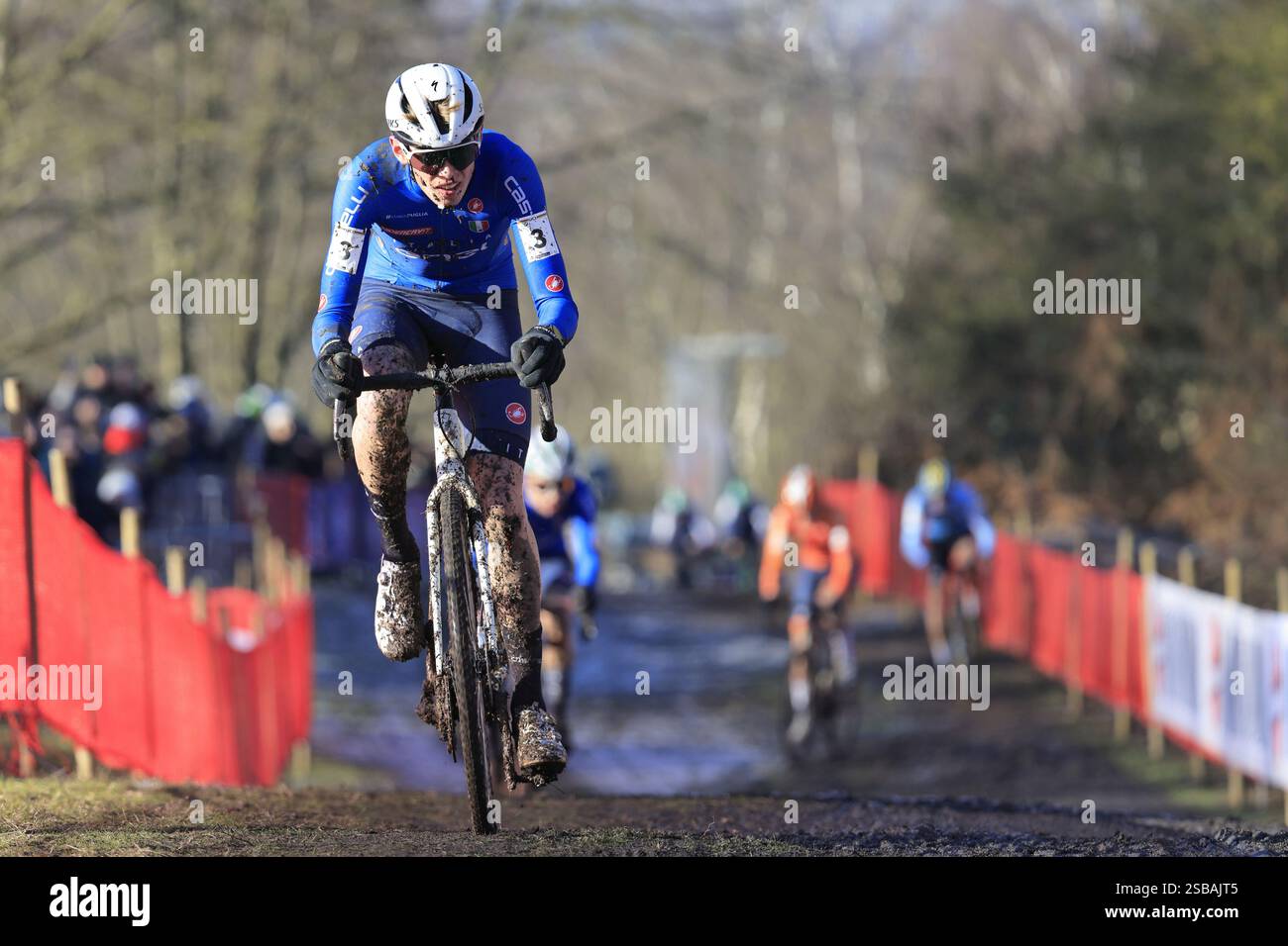 Lievin, France. 02nd Feb, 2025. Lievin, France - Junior Men - Grigolini ...