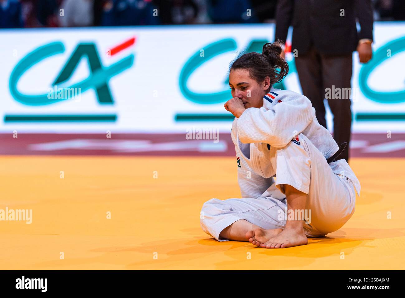 Faiza MOKDAR (FRA) round of 16 Women’s -57Kg during the Paris Grand ...