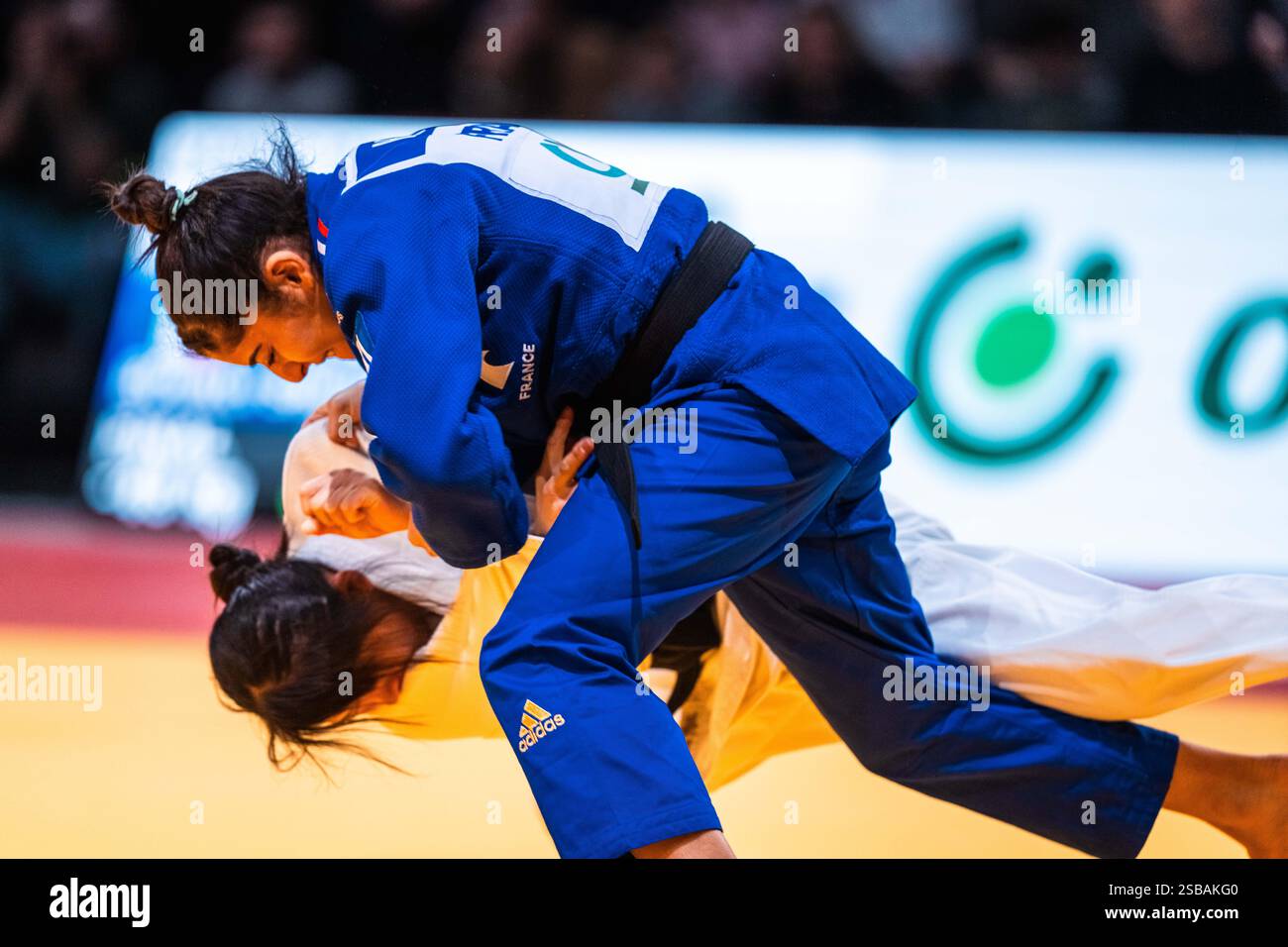 Shirine BOUKLI (FRA) and Mitsuki KONDO (JPN) final Womenâ??s -48Kg ...