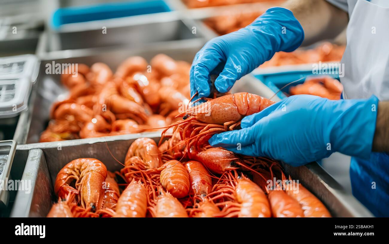 Commercial seafood processing maintaining high standards of food safety ...