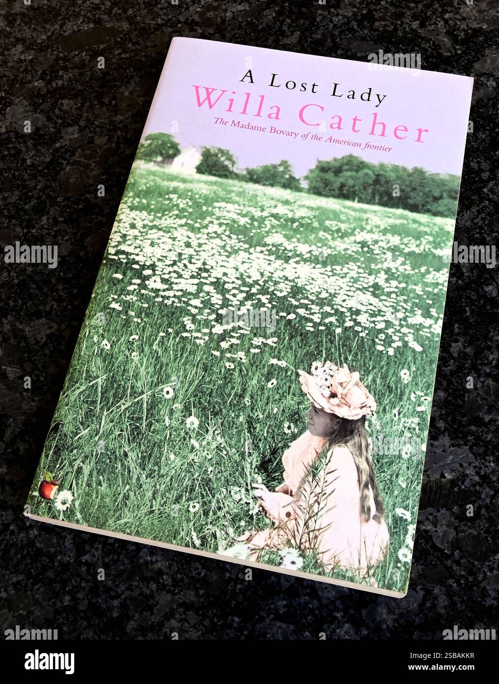Book cover "A Lost Lady" by Willa Cather Stock Photo - Alamy