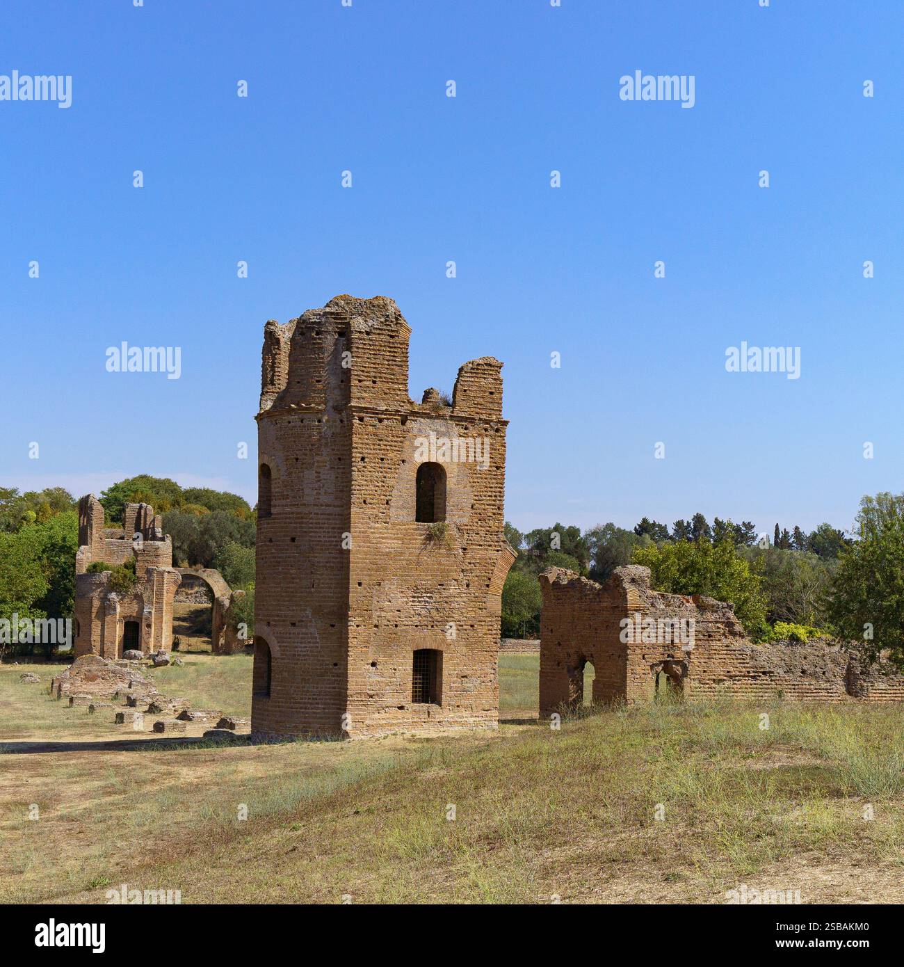 Circus of Maxentius (circo di Massenzio), part of the imperial villa of ...
