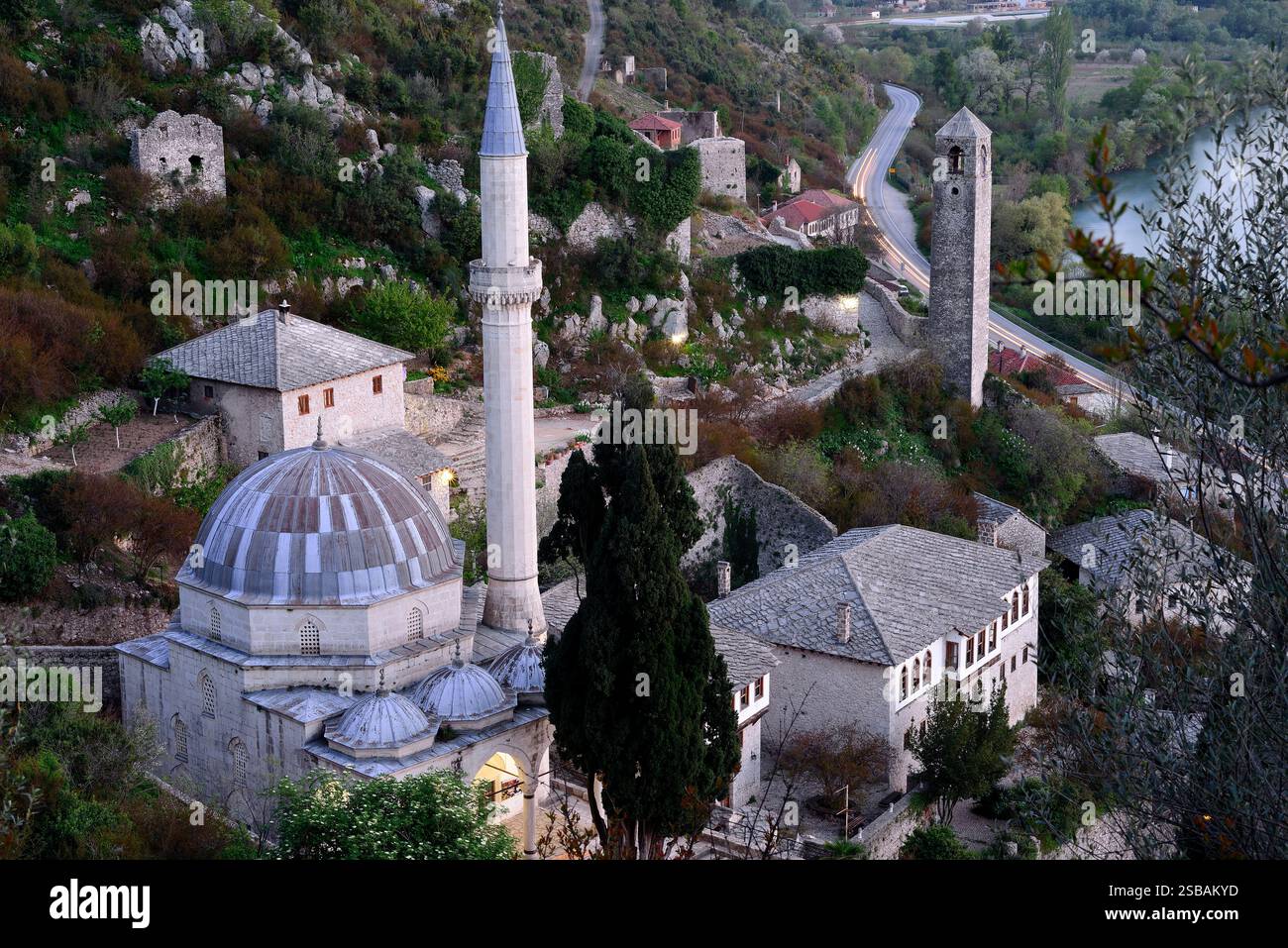Village of Pocitelj, Capljina, Bosnia-Herzegovina Stock Photo - Alamy