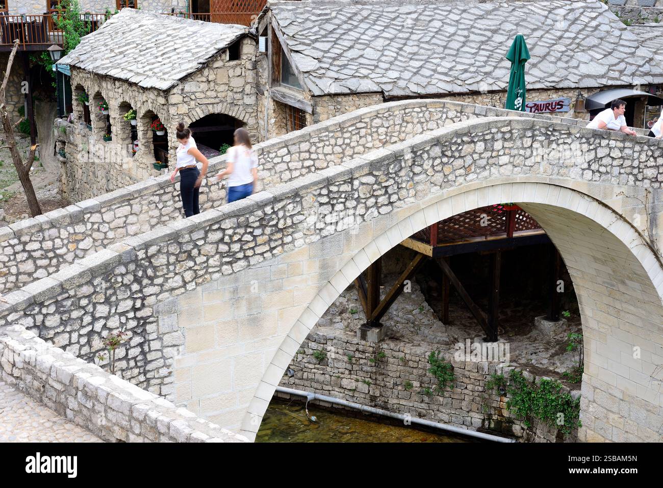 Center of Mostar, Bosnia-Herzegovina Stock Photo - Alamy