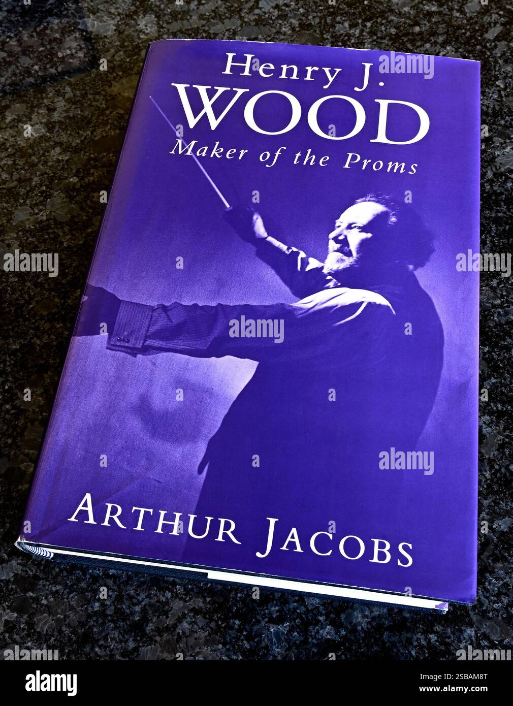 Book cover. "Henry J. Wood, Maker of the Proms" by Arthur Jacobs Stock ...