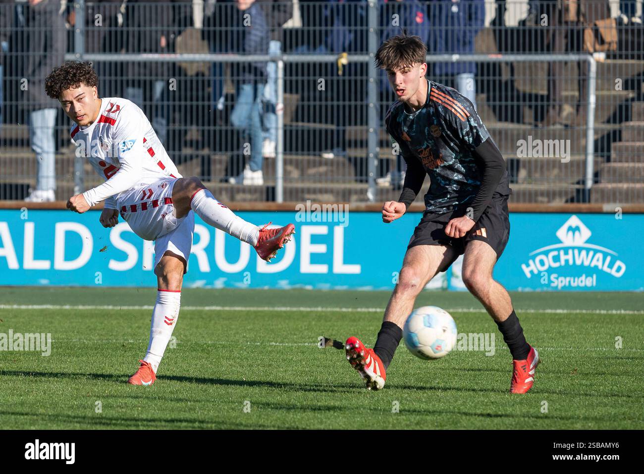 Leverkusen, Deutschland. 02nd Feb, 2025. 02.02.2025, Fussball: U19 DFB ...
