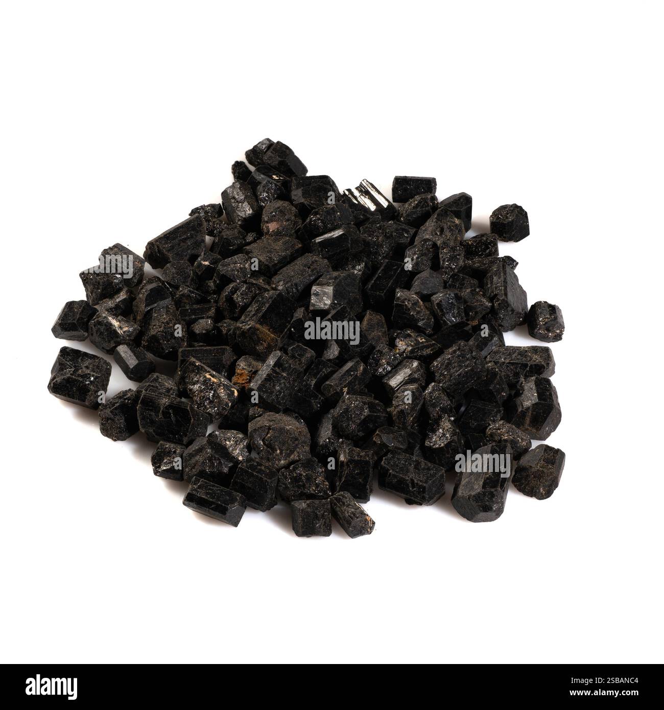 Natural Tourmaline Crystals Displaying Varied Textures and Colors on ...