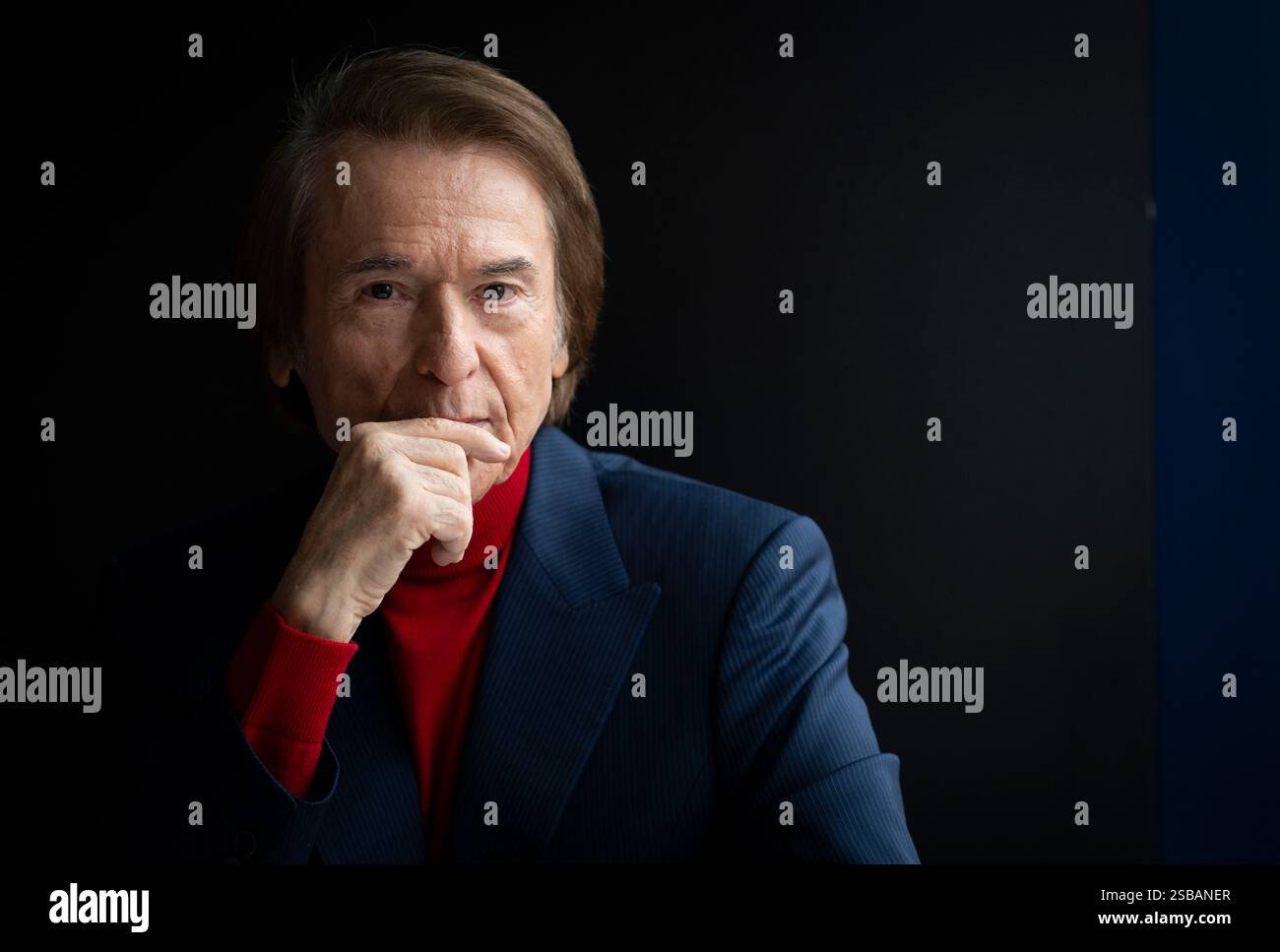 Madrid, 21/11/2024. Interview with Raphael at the presentation of his ...