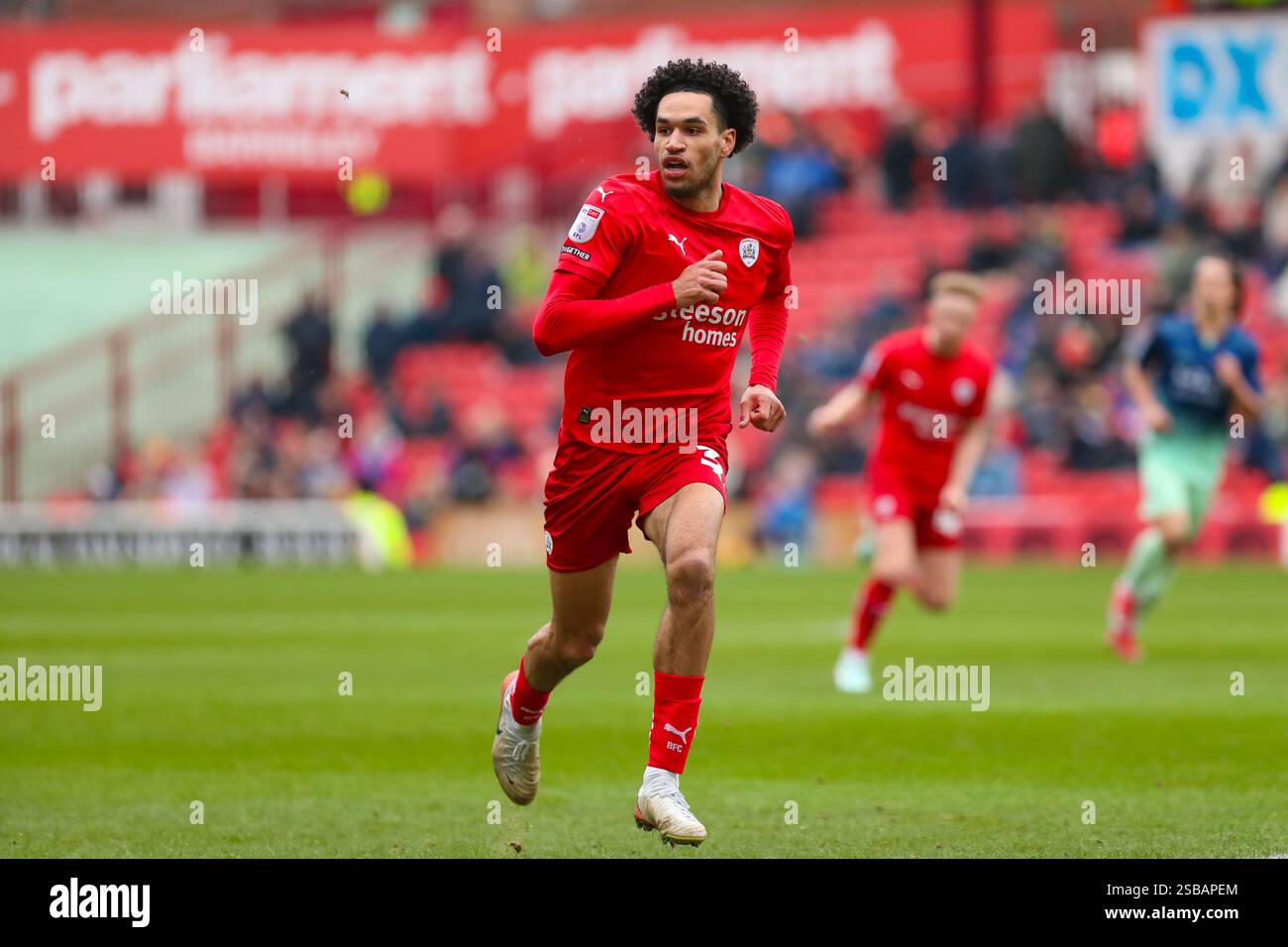 Oakwell Stadium, Barnsley, England - 1st February 2025 Jon Russell (3 ...