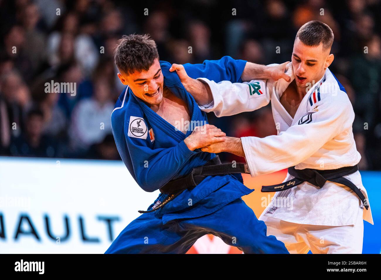 Enzo JEAN (FRA) and Luis BARROSO LOPEZ (ESP) round of 16 Menâ??s -60Kg ...