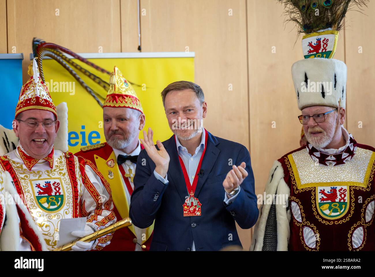 13 January 2025, North Rhine-Westphalia, Rösrath: Christian Lindner ...