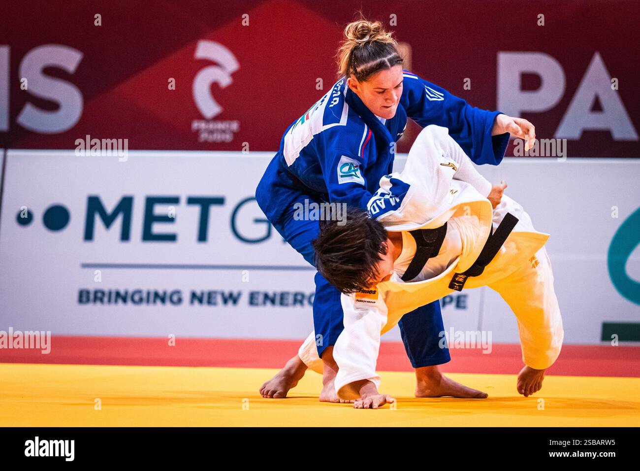 Chloe DEVICTOR (FRA) and Mika ADACHI (JPN) round of 16 Womenâ??s -57Kg ...