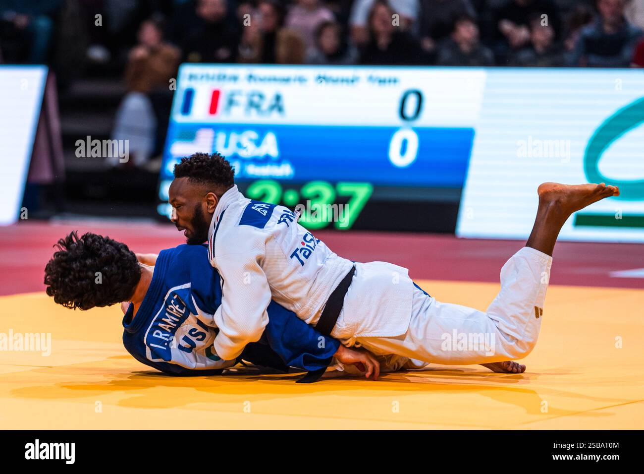 Romaric Wend-Yam BOUDA (FRA) and Isaiah RAMIREZ (USA) round of 32 Menâ ...