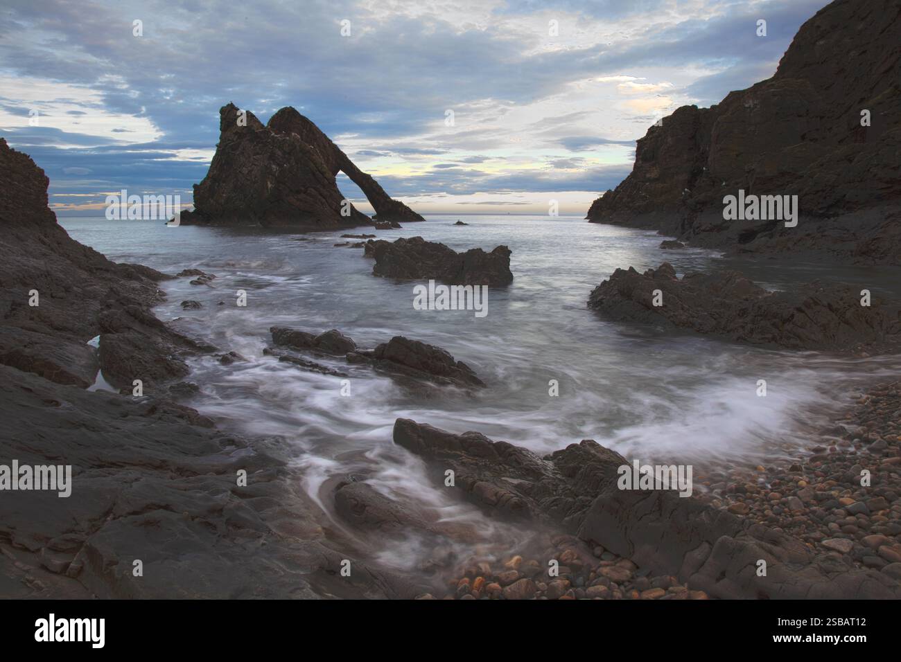bow fiddle rock scotland Stock Photo - Alamy