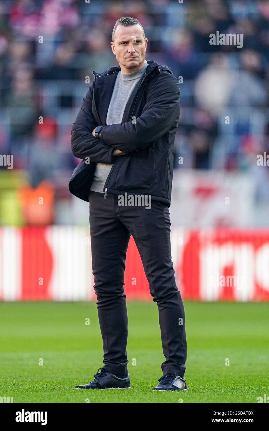 ANTWERPEN, BELGIUM - FEBRUARY 2: Coach Nicky Hayen of Club Brugge KV ...