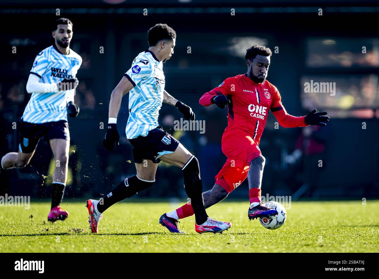 ALMERE, Netherlands. 02nd Feb, 2025. SPO, Yanmar Stadium, Dutch eredivisie, season 2024/2025 ...