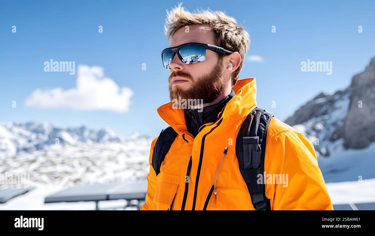Solar Technician Evaluating Panel Efficiency Under Direct Sunlight with Measuring Instruments on ...