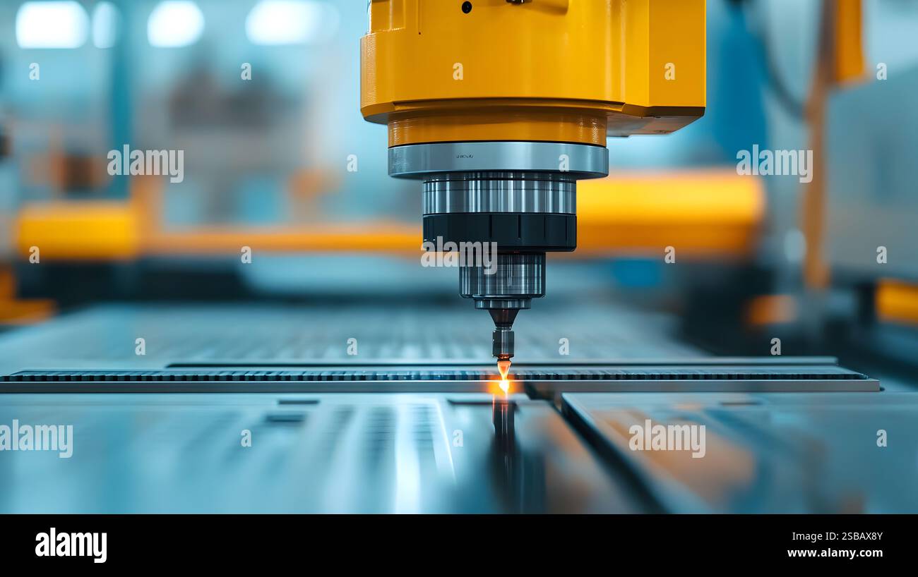 Meticulous CNC Machine Cleaning with Compressed Air Tools to Preserve ...