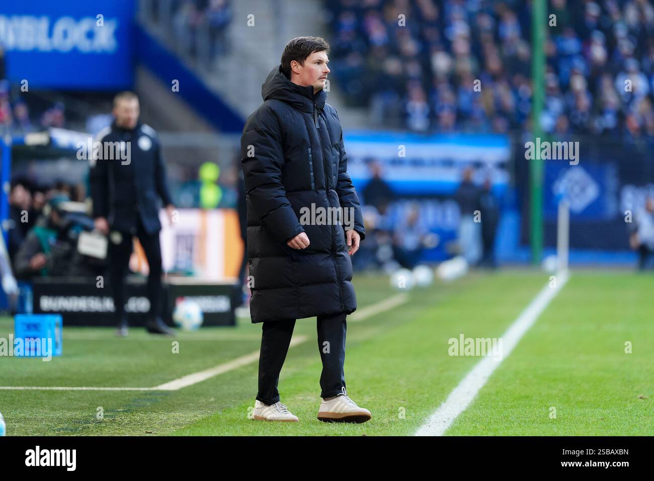 Merlin Polzin (Hamburger SV, Trainer) GER, Hamburger SV vs. Hannover 96 ...