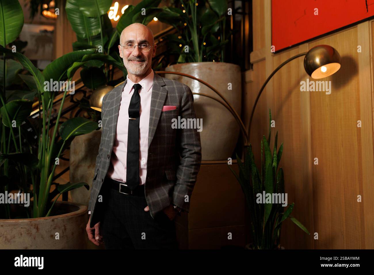 Madrid, 26/11/2024. Interview with Arthur C. Brooks, Harvard professor ...