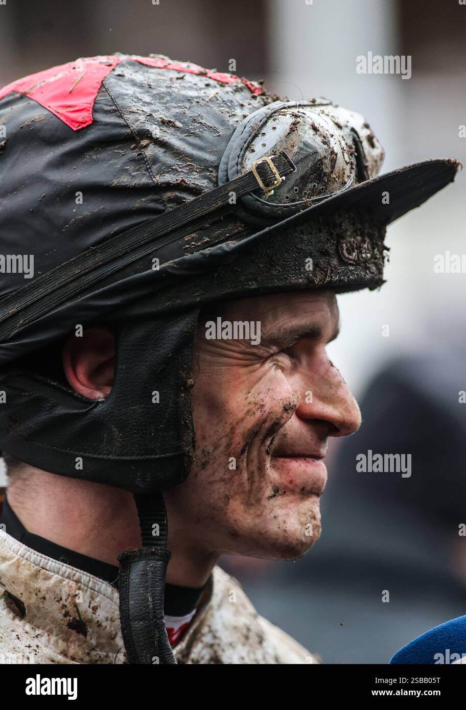 Jockey Danny Mullins after his winning ride on Vischio in the Irish ...