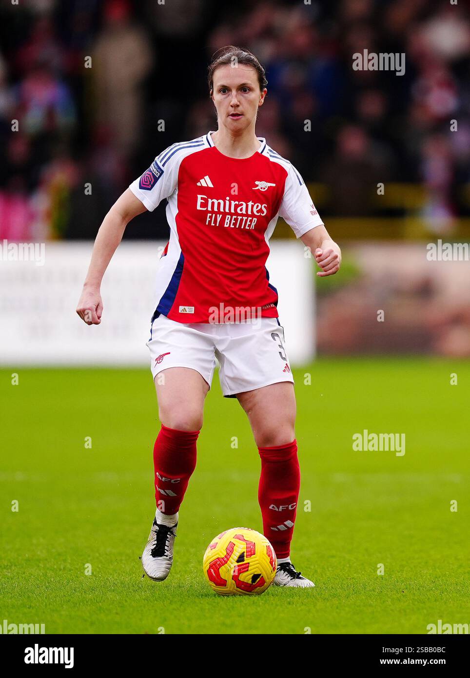 Arsenal's Lotte Wubben-Moy during the Barclays Women's Super League ...