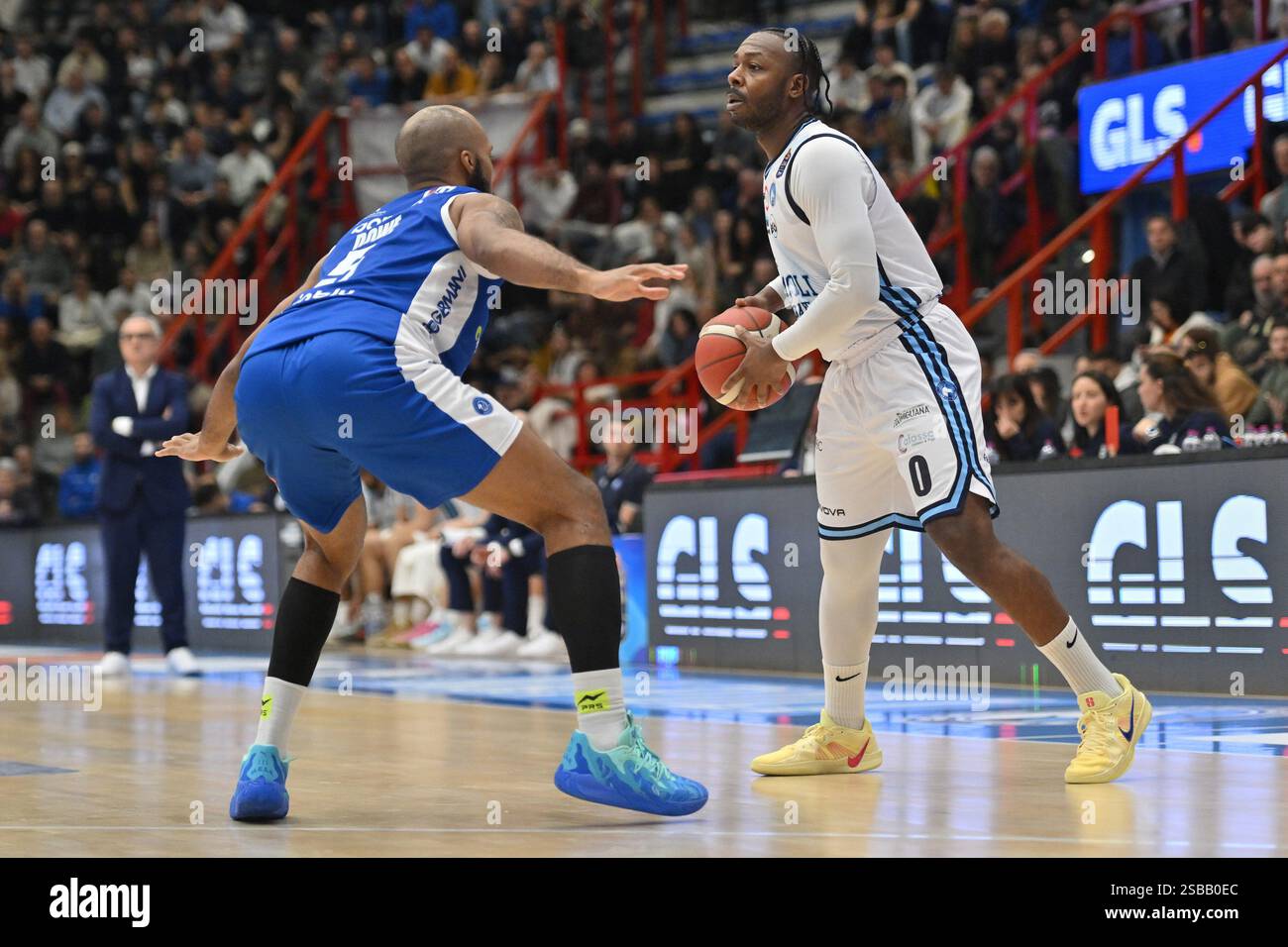 Naples, Italy. 02nd Feb, 2025. Jacob Pullen of Napolibasket during ...