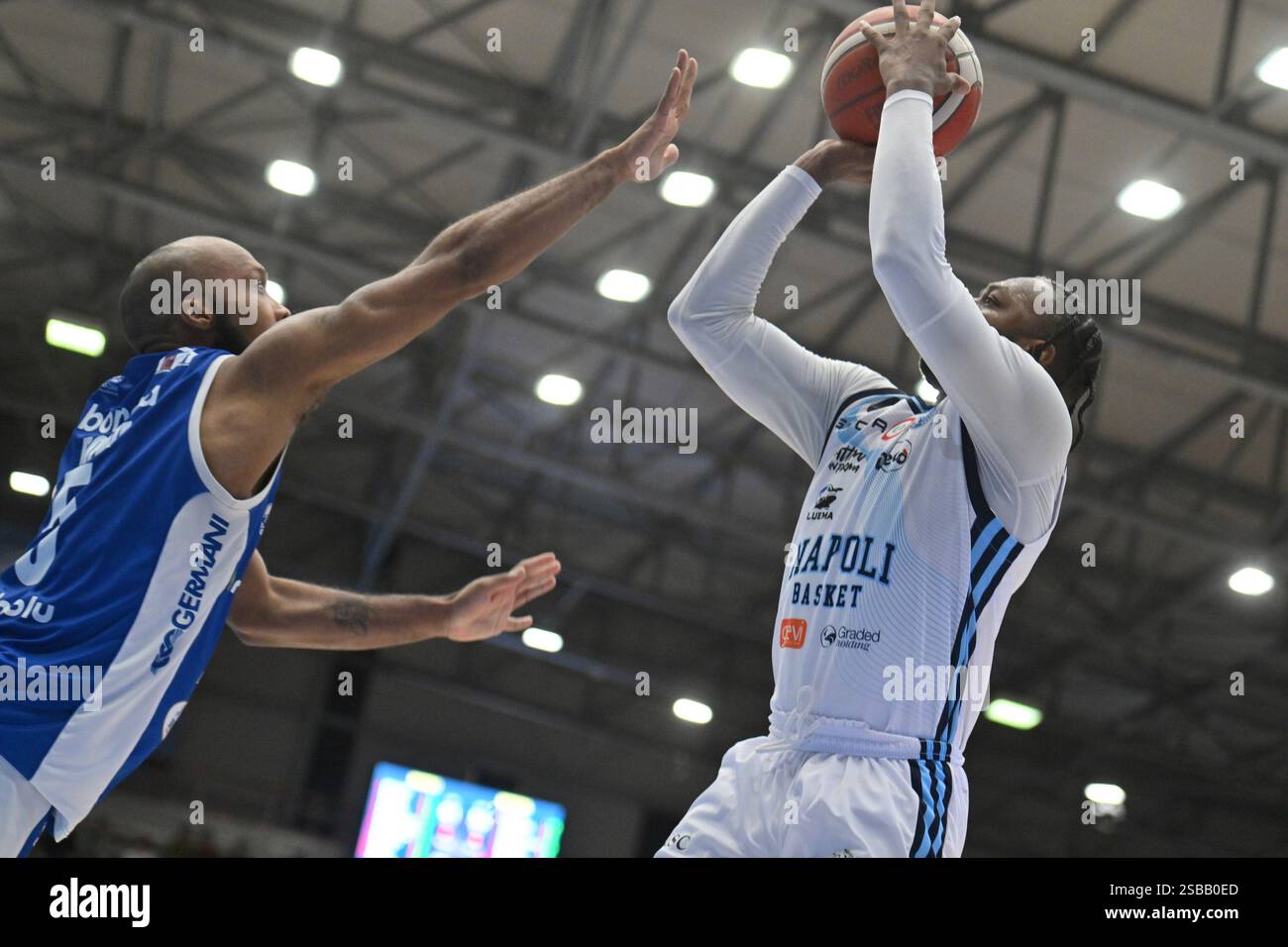 Naples, Italy. 02nd Feb, 2025. Jacob Pullen of Napolibasket during ...