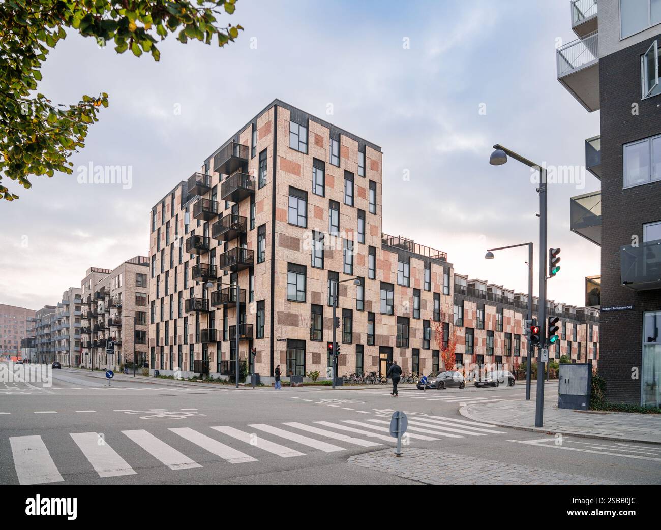 Copenhagen, Denmark - Resource Rows housing by Lendager Stock Photo - Alamy