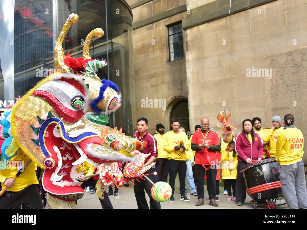 Manchester, UK, 2nd February, 2025. Dragon Parade as part of the ...